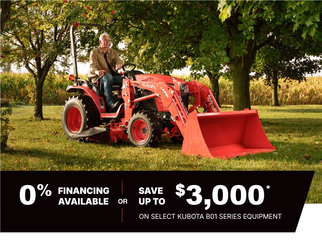 Save on B01 Series Tractors - Snell Equipment